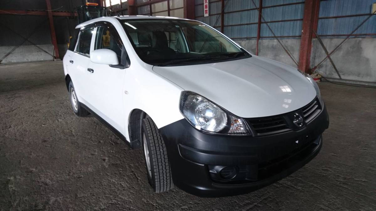 ☆山形発/4WD/2015年式/日産/AD/VE4WD/DBF-VZNY12/ホワイト/AT/オートマ/商用バン/普通自動車/予備検査付/格安中古車1万円スタート♪☆の落札情報詳細 ...