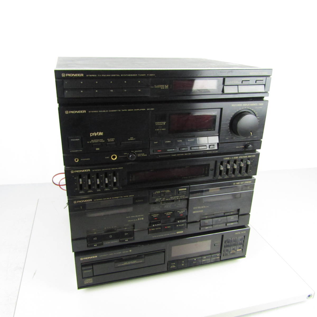 ON295 【通電品】 PIONEER F-Z91V DC-Z91 PD-Z91 パイオニア オーディオセット システムコンポ オーディオ機器 ...