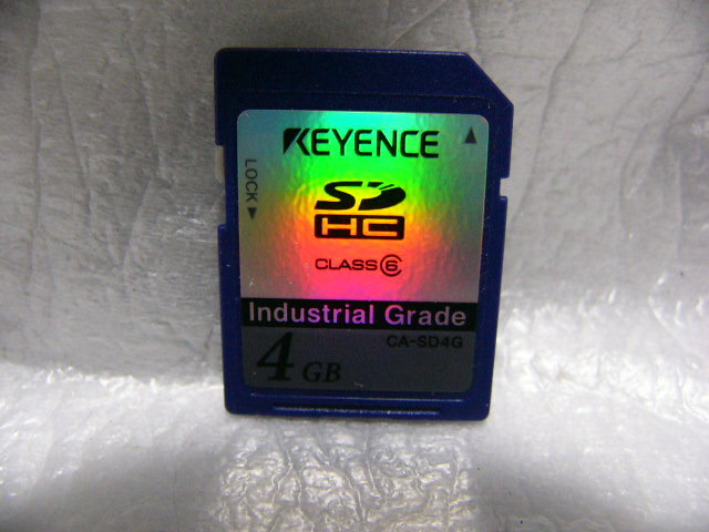 ★動作保証★ KEYENCE CA-SD4G SDカード 4GB (SDHC：インダストリアル仕様)の落札情報詳細 - Yahoo!オークション落札価格検索 オークフリー