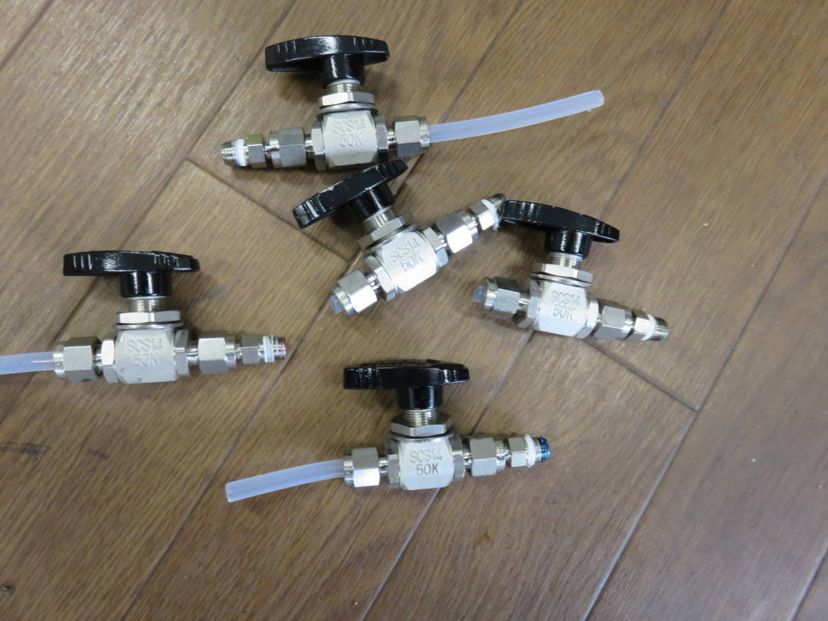 fujikin scs14 50k 5個 （2539y）の落札情報詳細 - Yahoo!オークション落札価格検索 オークフリー