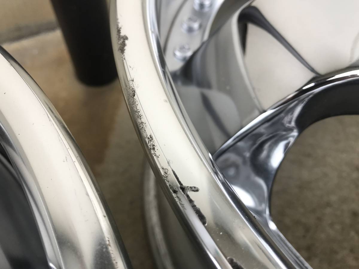 GARSON/ギャルソン DEEP RACING/ディープレーシング Ryugi 17x8j+44 4H5H PCD114.3 2本 の落札 ...