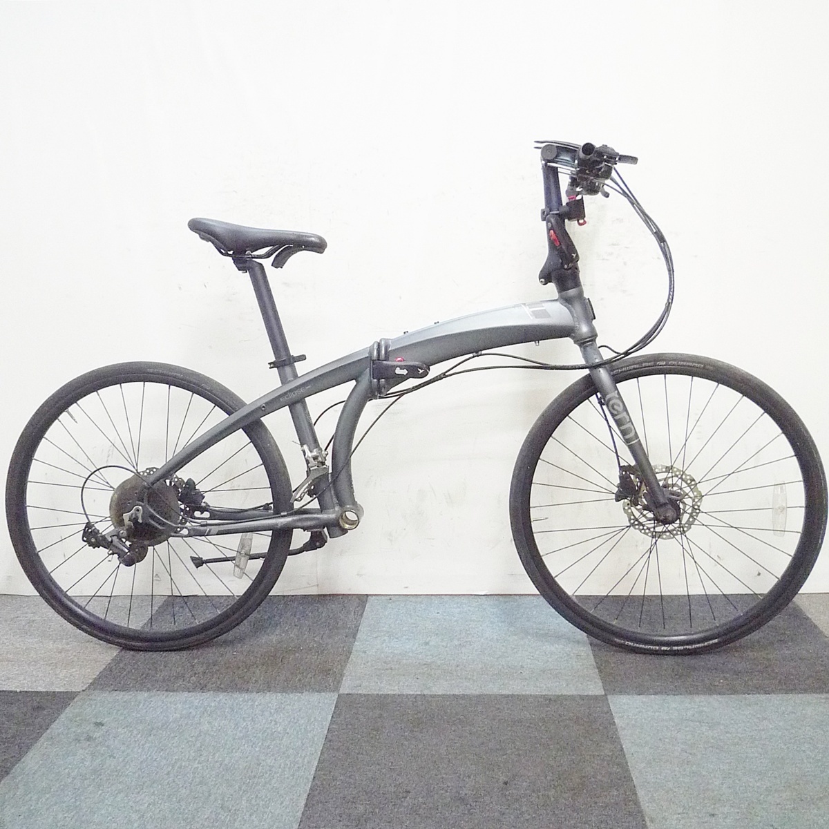 折りたたみ自転車 tern Eclipse D16 フレーム売り 26インチ ディスクブレーキ アンドロスステム ターン エクリプス の落札情報詳細 - ヤフオク落札価格検索 オークフリー