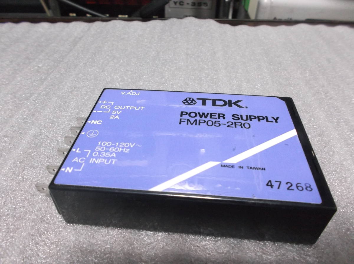 TDK POWER SUPPLY FMP05－2R0 5Vスイッチング電源 動作品の落札情報詳細 - ヤフオク落札価格検索 オークフリー
