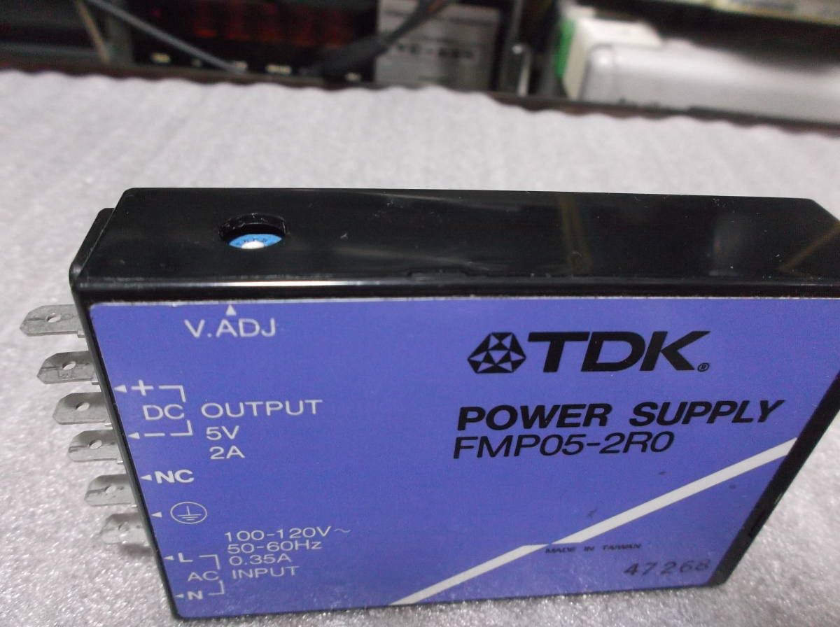 TDK POWER SUPPLY FMP05－2R0 5Vスイッチング電源 動作品の落札情報詳細 - ヤフオク落札価格検索 オークフリー