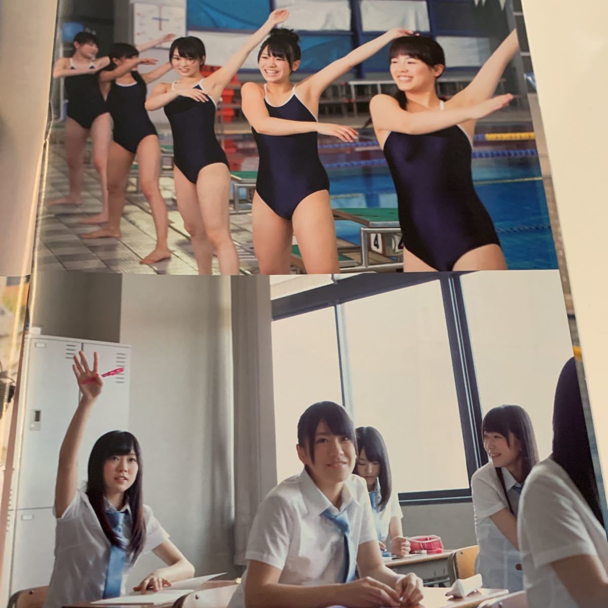 12 A49-2 山本彩 渡辺美優紀 福本愛菜 吉田朱里 山口夕輝 NMB48 スクール水着 切り抜き4ページ2012年☆送料140の落札情報詳細 - Yahoo!オークション落札価格検索 ...