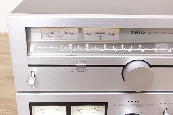 TRIO KA-8000 プリメインアンプ トリオ AM-FMステレオチューナー KT-8100 中古 通電確認済 0108/B2085の落札情報詳細 - Yahoo!オークション落札価格検索 ...
