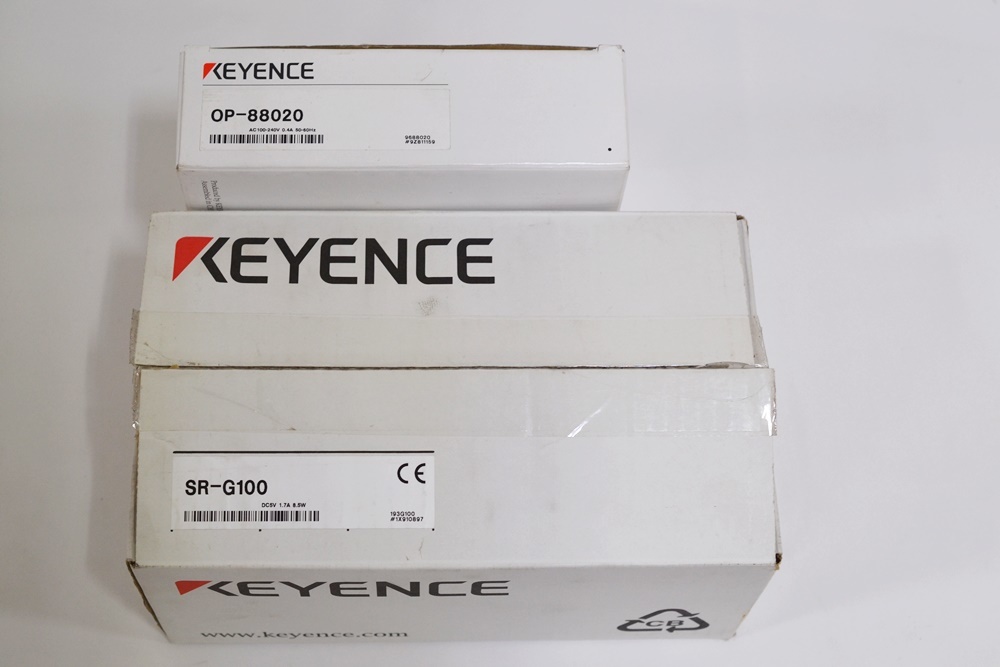 【新品】 未使用！キーエンス ハンディコードリーダ SR-G100 + SR-UB1 OP-88020 の落札情報詳細| ヤフオク落札価格情報 オークフリー