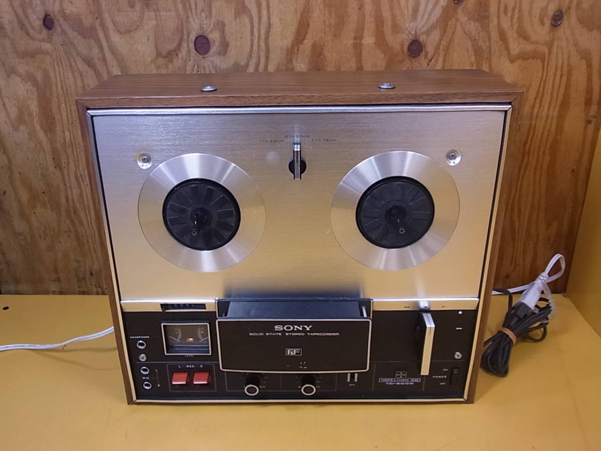 N/829☆ソニー SONY☆オープンリールデッキ☆TC-6000☆ジャンク の落札情報詳細| ヤフオク落札価格情報 オークフリー