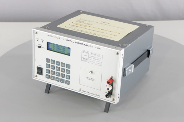 [DW]USED Alpha Electronics ADR-1202G DIGITAL RESISTANCE BOX[ST02213 ...
