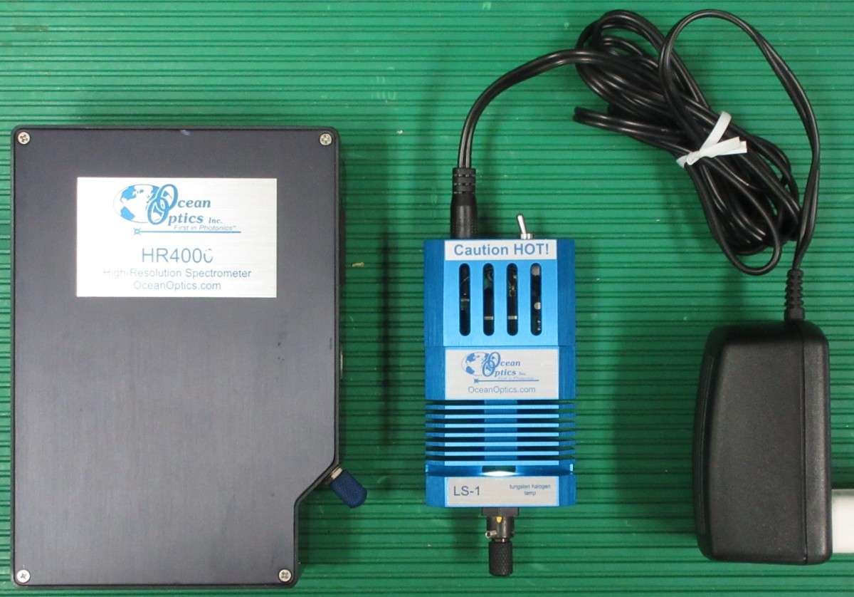 Ocean Optics HR4000/LS-1 High-Resolution Specttometer/Tungsten Halogen ...