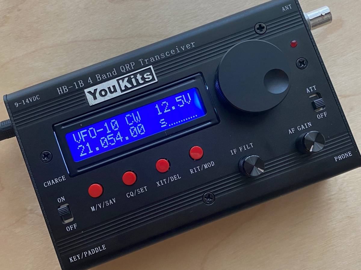Youkits HB-1B Mk4 QRP CWトランシーバー 中古完動品です！ ☆の落札情報詳細 - Yahoo!オークション落札価格検索 ...