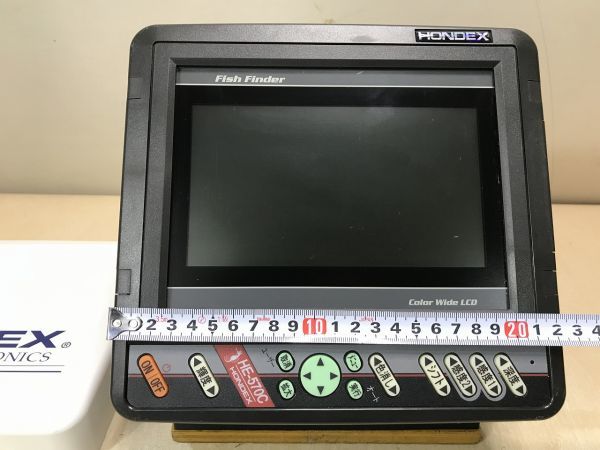 G65 ホンデックス 魚群探知機 HONDEX HE-570C color Wide LCD 動作未確認 の落札情報詳細| ヤフオク落札価格 ...