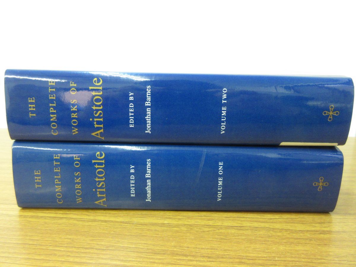01)Complete Works of Aristotle 2冊セット/The Revised Oxford Translation ...
