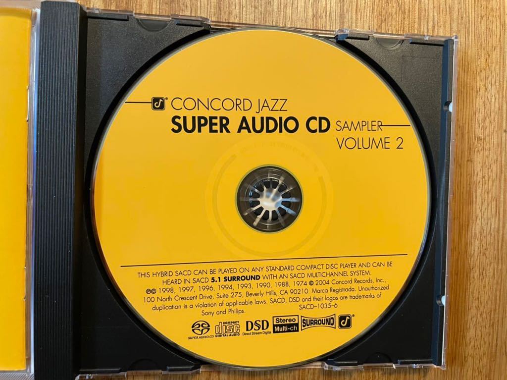 SACD V.A/ CONCORD JAZZ SAMPLER VOLUME 2の落札情報詳細 - ヤフオク落札価格情報 オークフリー