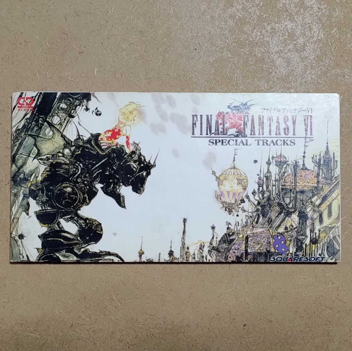 ファイナルファンタジー6 FINAL FANTASY VI FF6 SPECIAL TRACKS スペシャル・トラックス 植松伸夫 8cmシングルCD の落札情報詳細 - Yahoo ...