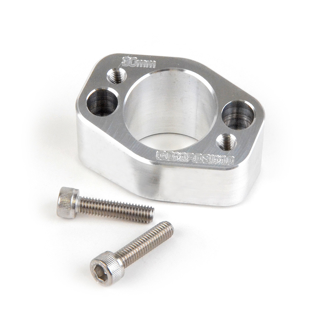 【新品】Composimo GY6 Angled Clocking Flange ズーマー GY6スワップ用 インマニ角度補正マニホールド ...