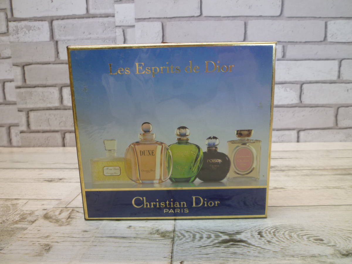 【新品】★ 新品・未開封 Christian Dior クリスチャンディオール Les Esprits de Dior 香水5点セット Miss Dior DUNE POISON の落札情報 ...
