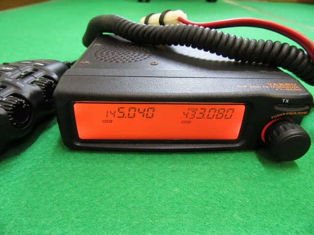 ヤエス YAESU FT-8500 144/430MHz FM トランシーバー ジャンクの落札情報詳細 - ヤフオク落札価格検索 オークフリー