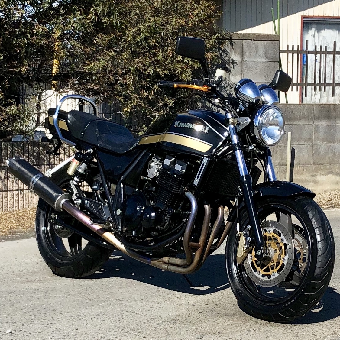 ZRX400 実動 書類付き 好調 美車 平成7年 タイガーカラー カワサキ 検) ZRX GPZ GP GSX GS FX XJ CB CBR FZ XJR CBX ゼファー インパルス の ...