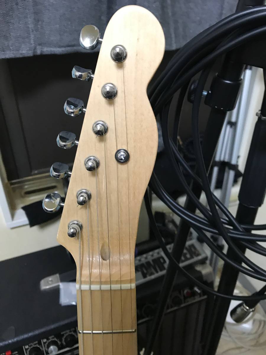 自作コンポーネントギター / テレキャスター シンライン / Thinline Telecaster / Voodoo Vibe製ボディ ...
