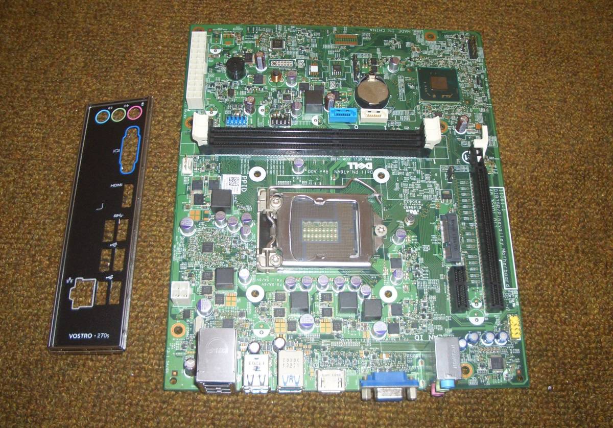 【中古】マザーボード ★ Dell XPS 8300 Vostro 460 ★ DH67M01 LGA 1155 H67 ★ の落札情報詳細 ...