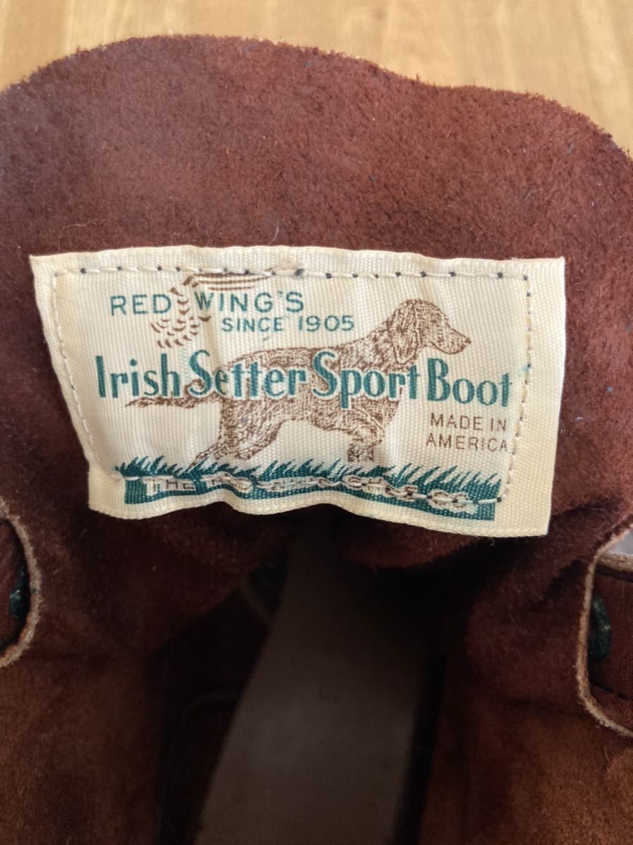 【やや傷や汚れあり】70s ビンテージ レッドウィング 899 犬タグ MADE IN AMERICA RED WING ロガー ワークブーツ 10A vintageの落札情報詳細 ...
