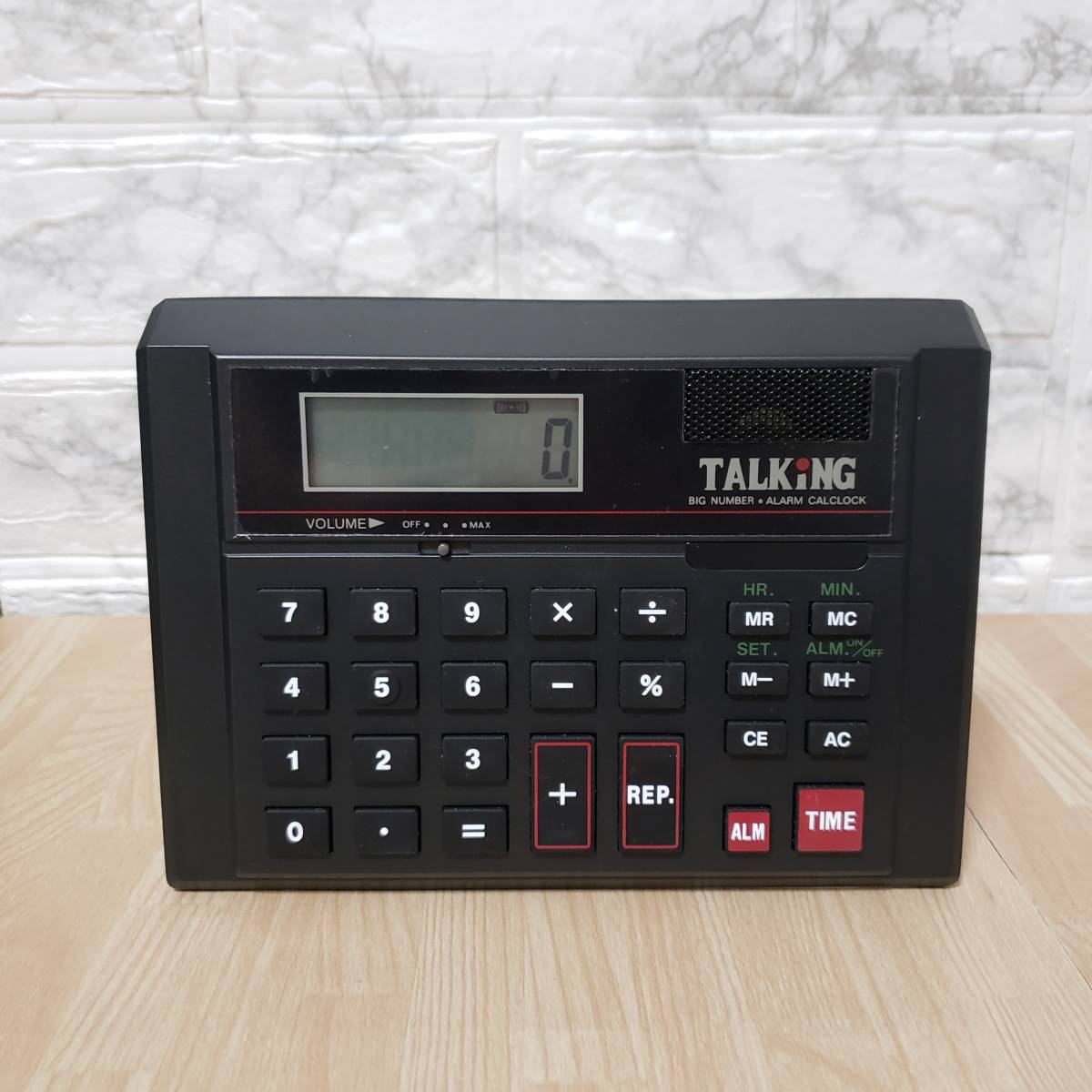 E03038 電卓 Ultmost 6638 TALKING トーキング 計算機 動作確認済み 音声機能 黒 ブラック アラーム設定可能 事務 高さ13㎝ 大きいの落札情報詳細 - Yahoo ...