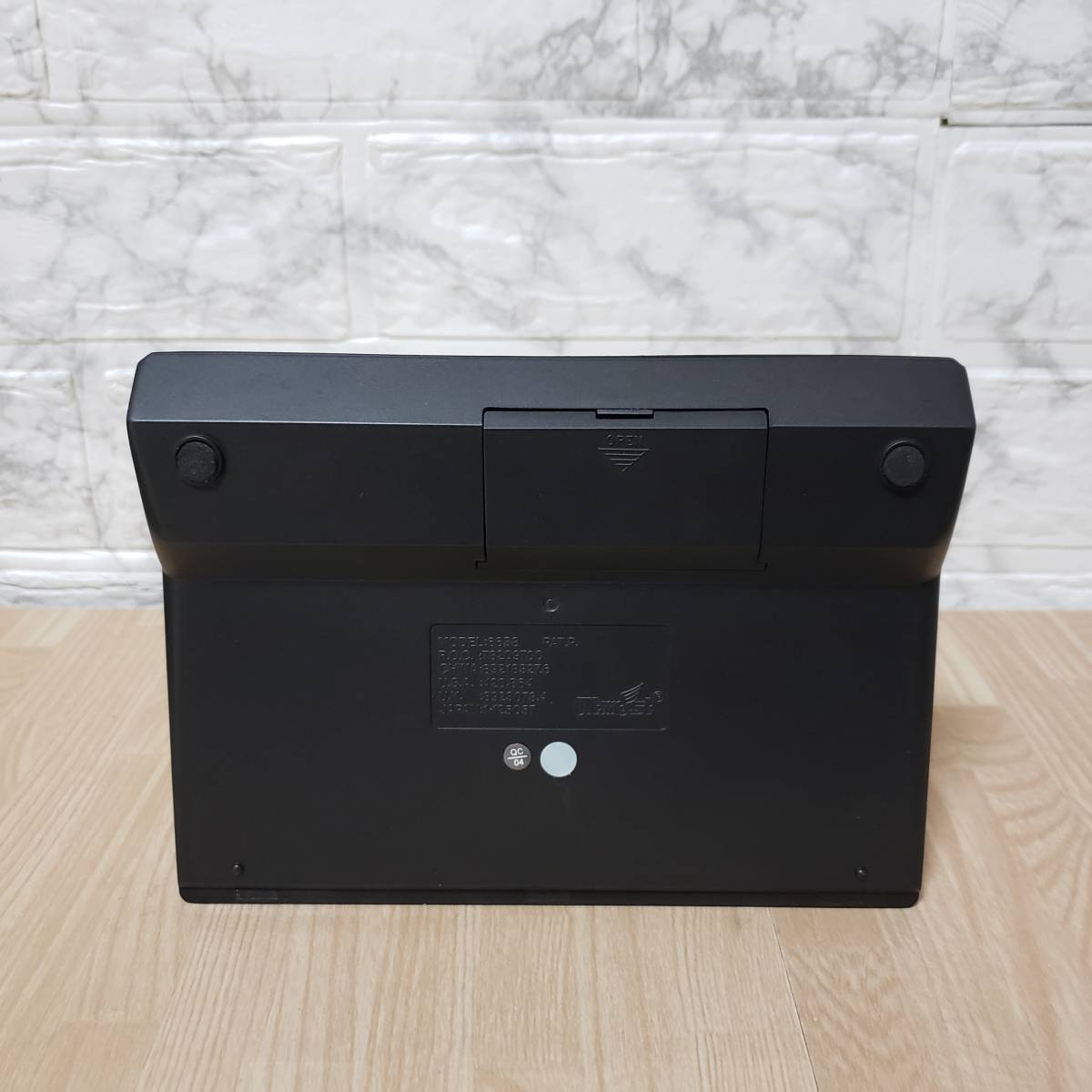 E03038 電卓 Ultmost 6638 TALKING トーキング 計算機 動作確認済み 音声機能 黒 ブラック アラーム設定可能 事務 高さ13㎝ 大きいの落札情報詳細 - Yahoo ...