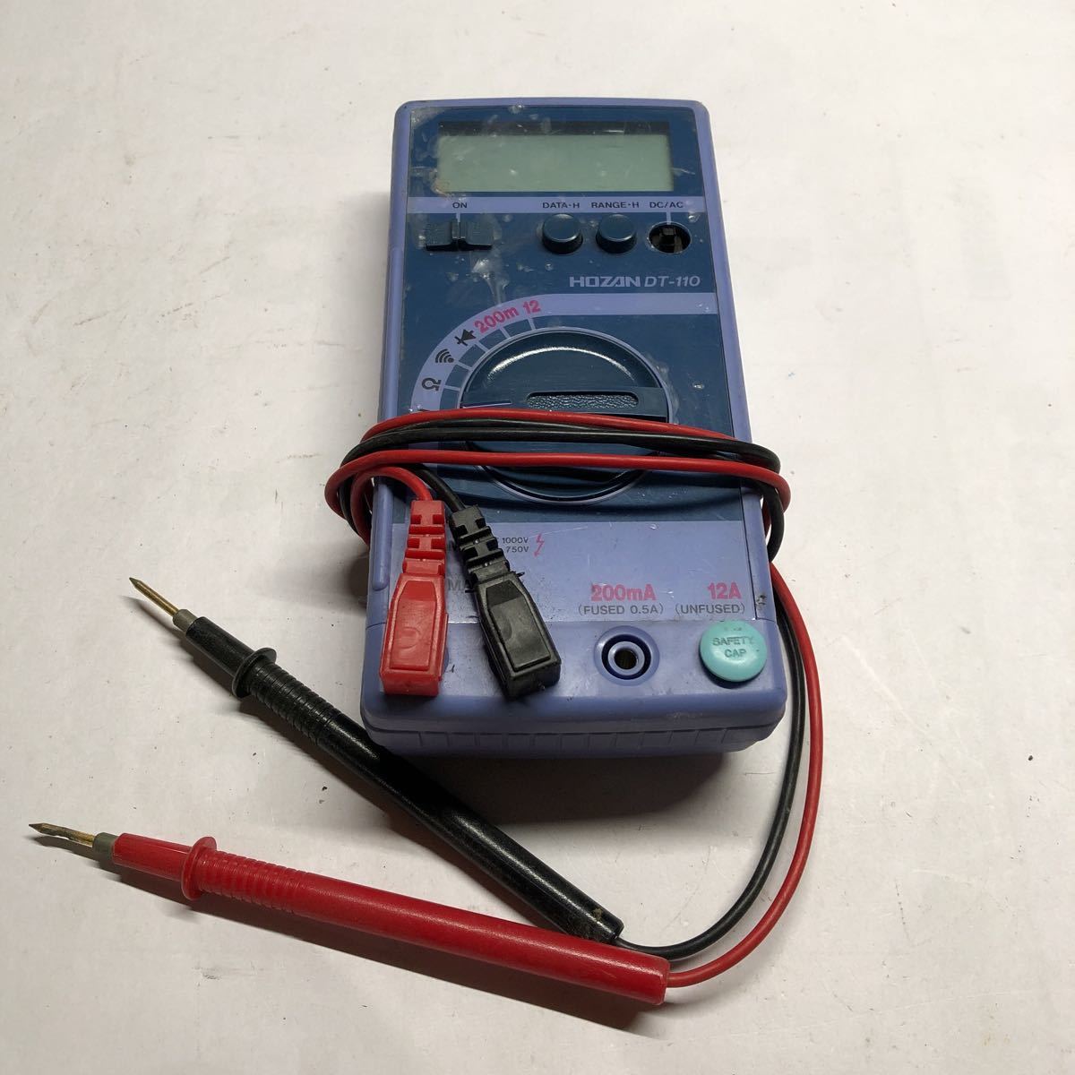 HOZAN デジタルテスター DT-110 DIGITAL TESTER /hの落札情報詳細 - Yahoo!オークション落札価格検索 オークフリー