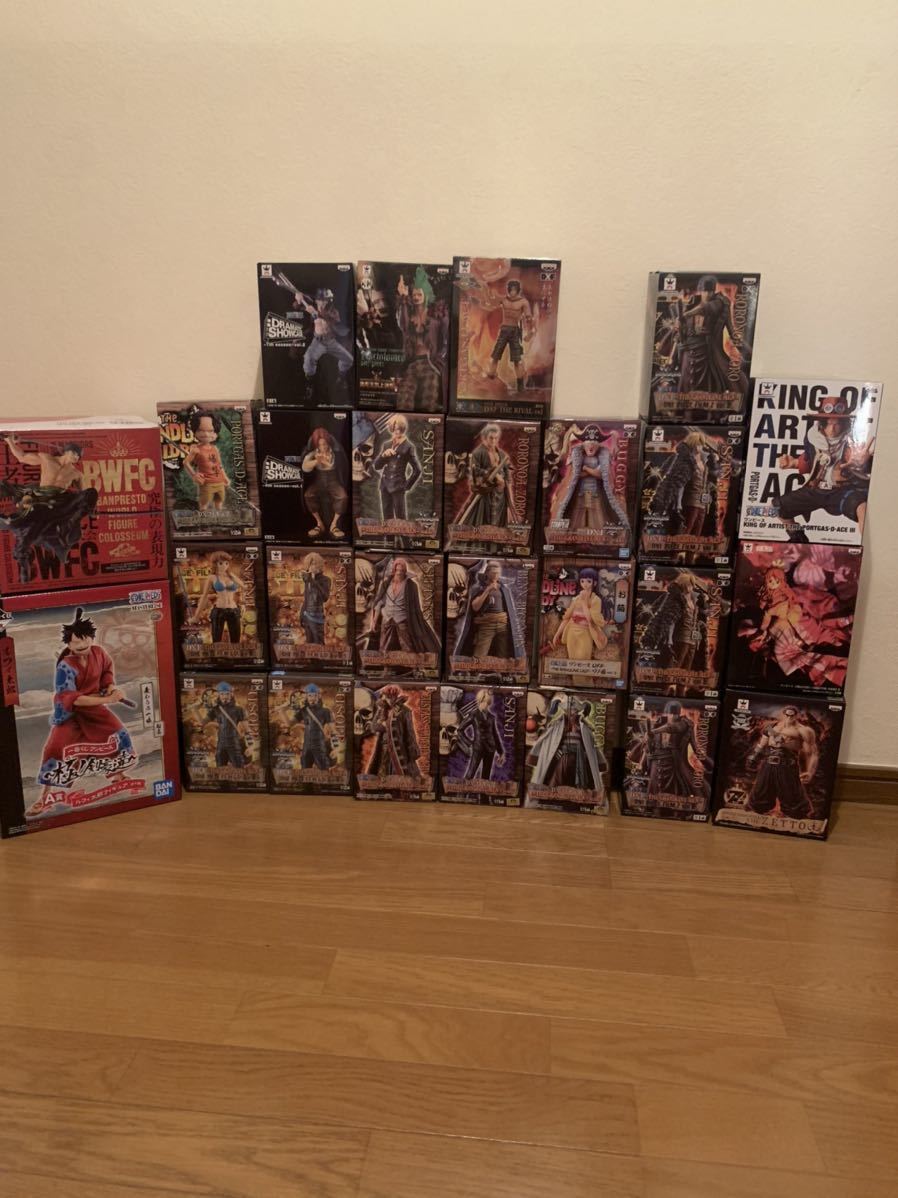 【新品】160サイズ 未開封 ワンピース フィギュア まとめ売り GRANDLINE MEN 1番くじ Grandista dramatic showcase 造形王 filmz ワノ国の落札 ...