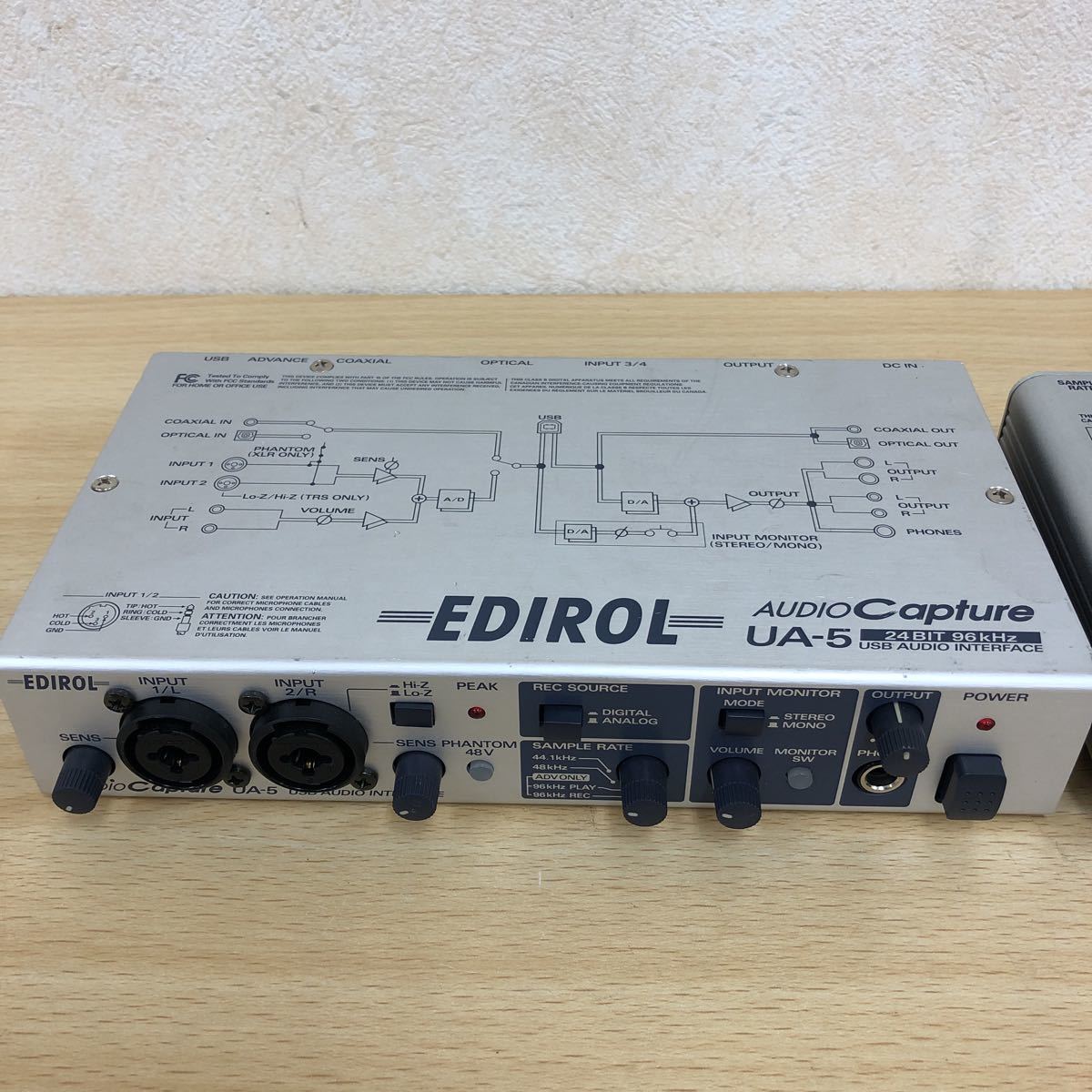 現状品 EDIROL AUDIO Capture UA-5 UA-25 オーディオインターフェース エディロール 2点 の落札情報詳細 ...