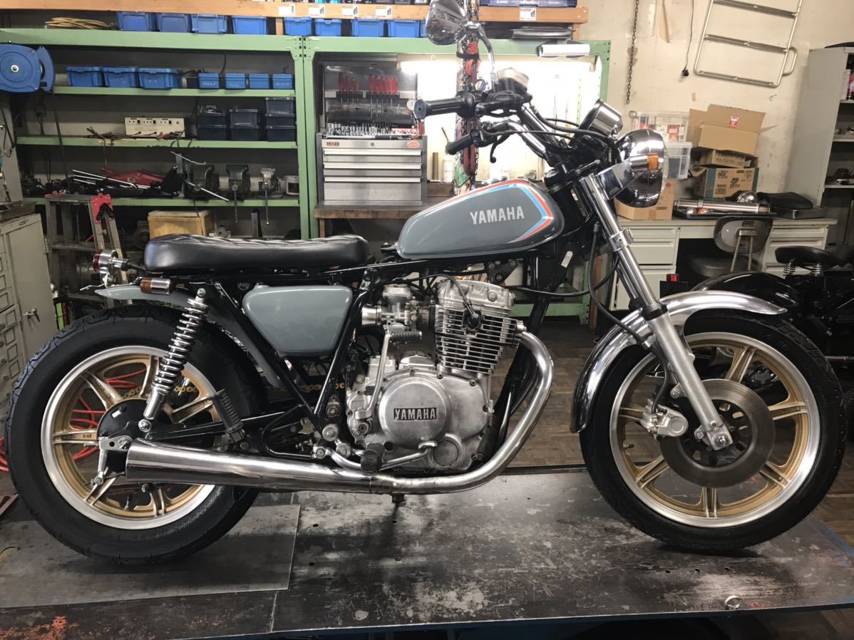 YAMAHA XS250スペシャル カスタム車両 実動書付き ビンテージの落札情報詳細 - ヤフオク落札価格検索 オークフリー