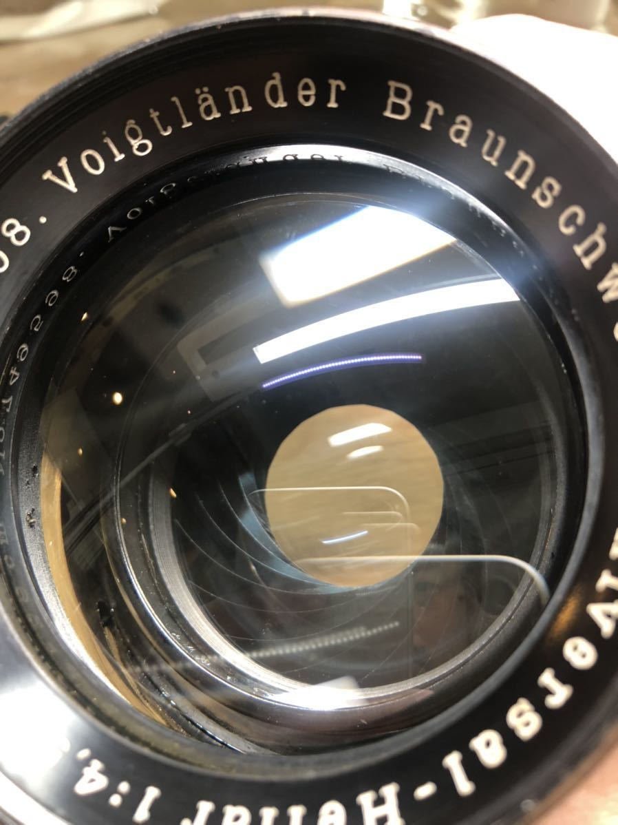 【Voigtlander/フォクトレンダー】BRAUN SCHWEIG/①/UNIVERSAL-HELIAR 1:4.5 42cm/8×10用 ...