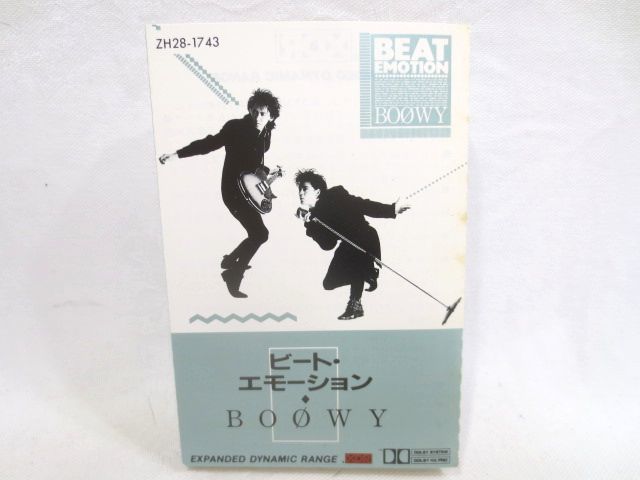 ♪BOOWY ビートエモーション カセットテープ♪ボウイ BEAT EMOTION 氷室京介 布袋寅泰 松井恒松 高橋まことの落札情報詳細 - ヤフオク落札価格検索 オークフリー