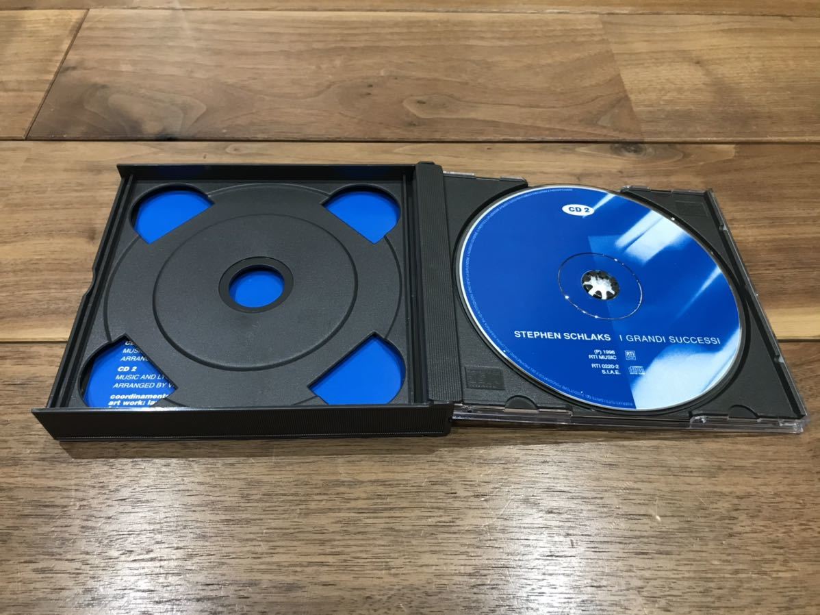 2CD Stephen Schlaks / I Grandi Successi CD スティーブン・シュラックス RTI Music RTI 0220-2 イージーリスニング JAZZ ...