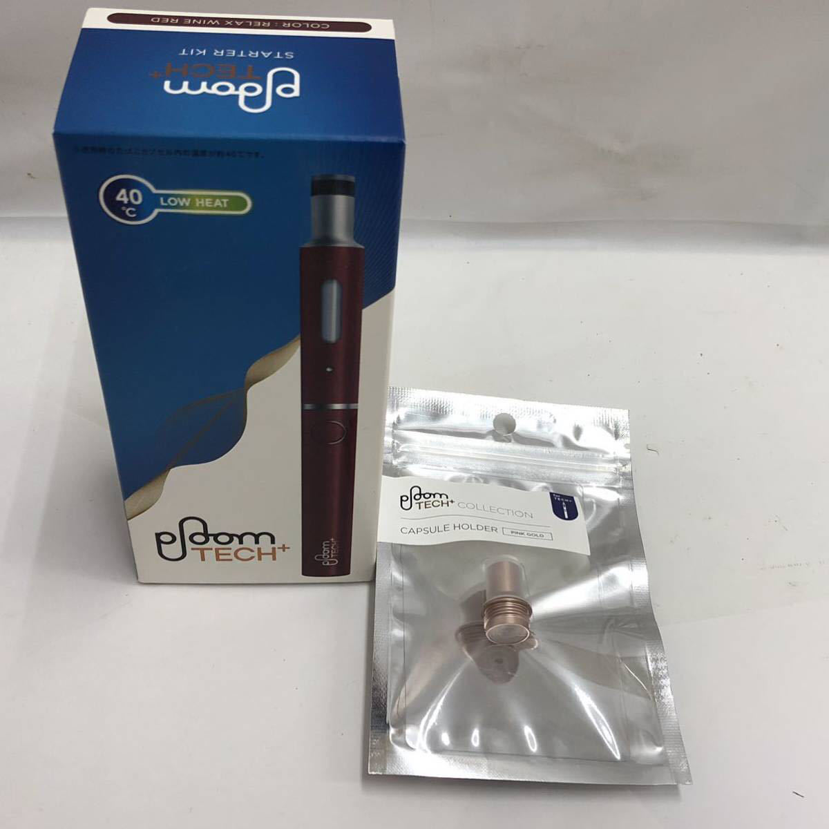 【美品②】☆Ploom TECH Plus STARTER KIT☆プルームテックスターターキット／電子タバコ／動作未確認／おすすめ／お買い得 ...