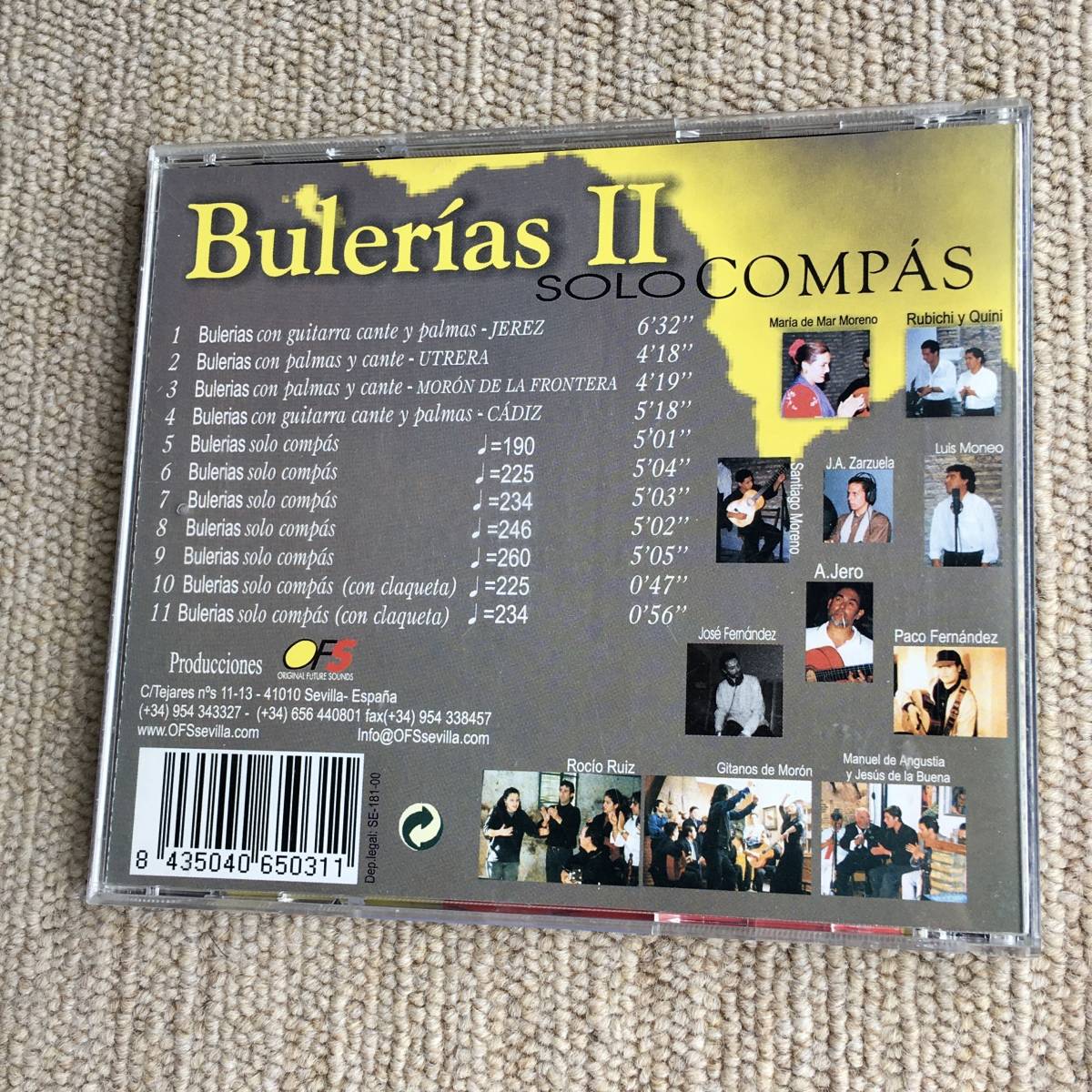 フラメンコ教則CD！SOLO COMPAS【Bulerias II】ブレリア ソロ・コンパスの落札情報詳細 - ヤフオク落札価格検索 オークフリー