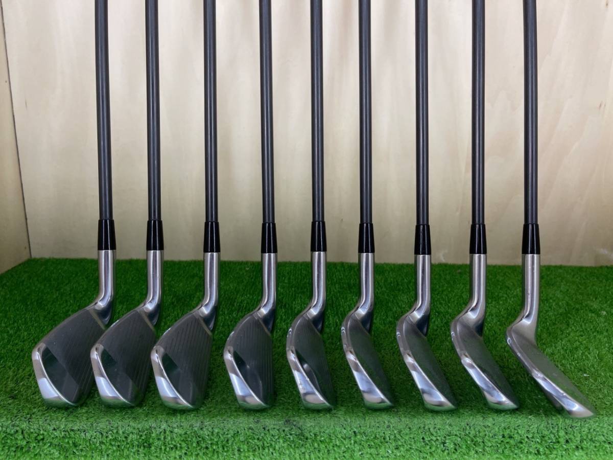 JOHNNY FRY U.S.PRO MODEL KCB-72 3番～9番/PW/SW 9本セット 純正シャフト フレックスR ジョニーフライ ...