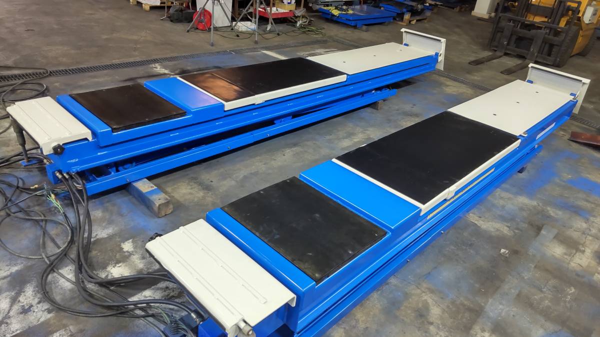 5388 中古 2柱リフト 二柱リフト ワイドタイプ アルティア ニッサルコ LM8202-0000 チェーン式 Cap3200kg ビシャモン 自動車整備機械工具 の落札情報詳細| ヤフオク ...