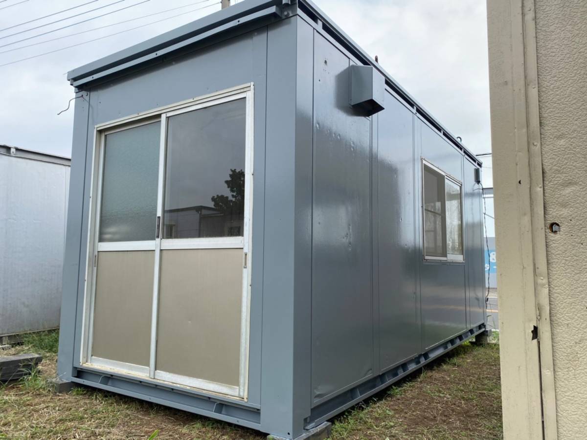 三協フロンテア モバイルスペース ユニットハウス 倉庫 CT-72J 幅7400ミリ の落札情報詳細| ヤフオク落札価格情報 オークフリー