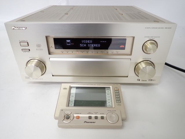 【やや傷や汚れあり】Pioneer VSA-AX10 パイオニア 7.1ch AVマルチチャンネルアンプ AVアンプ リモコン付 動作品 ￡ 63BC1-5の落札情報詳細 - ヤフオク落札価格 ...