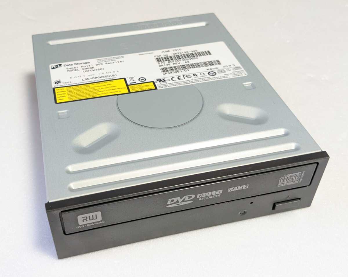 9.5mm厚 SATA接続 DVD-RW マルチドライブ GUD0N AFUK7N1 の落札情報詳細| ヤフオク落札価格情報 オークフリー