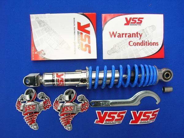 【未使用】YSS リアサス リアサスペンション リヤサス ライブディオZX ライブDIOZX ライブDIO ライブディオ DIOZX DIO AF34 AF35 310mm ブルー 新品の落札 ...