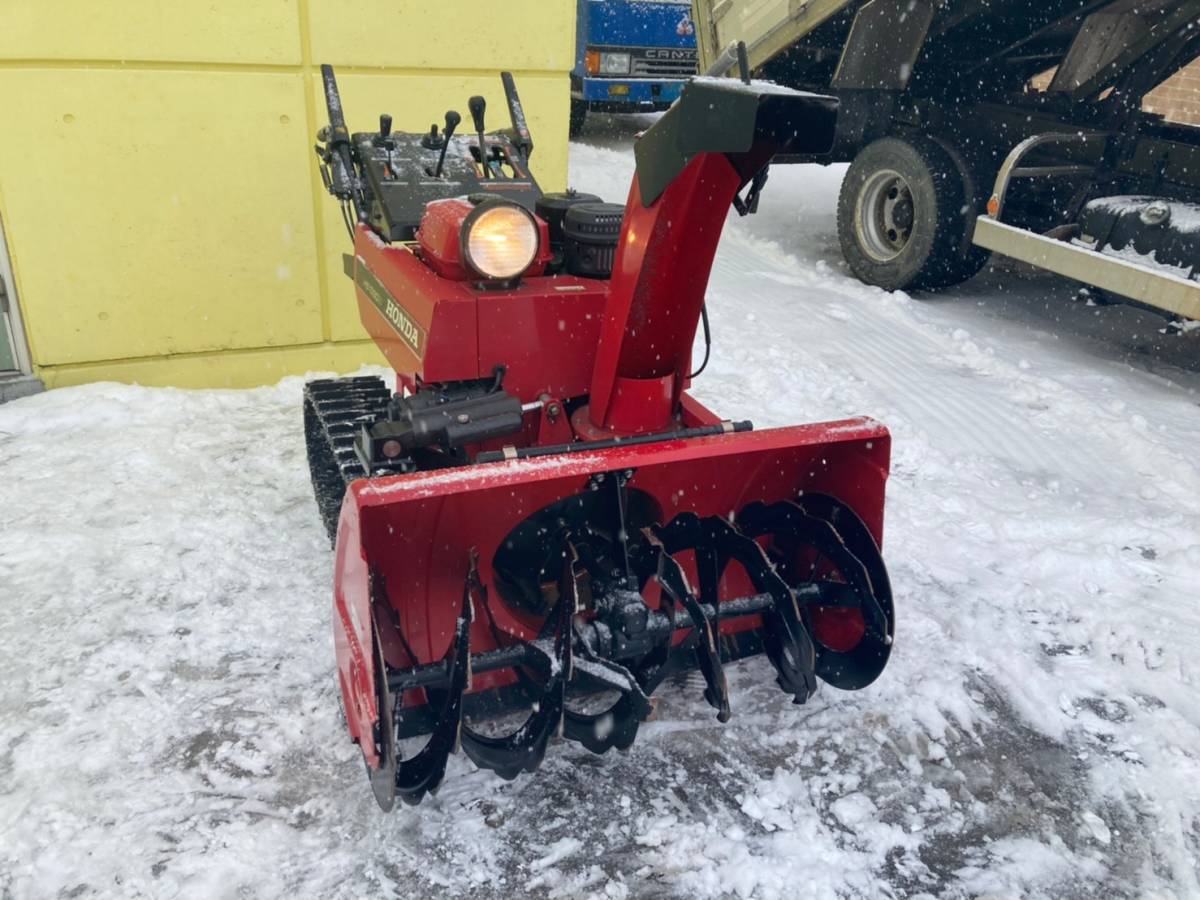 【やや傷や汚れあり】北見発☆最落なし！除雪機！ホンダ！スノーラ！型式 HS1390Z！13馬力！サイドクラッチ！HST！電動二段シューター上下左右！売切！☆ の落札情報詳細 - ヤフオク落札 ...