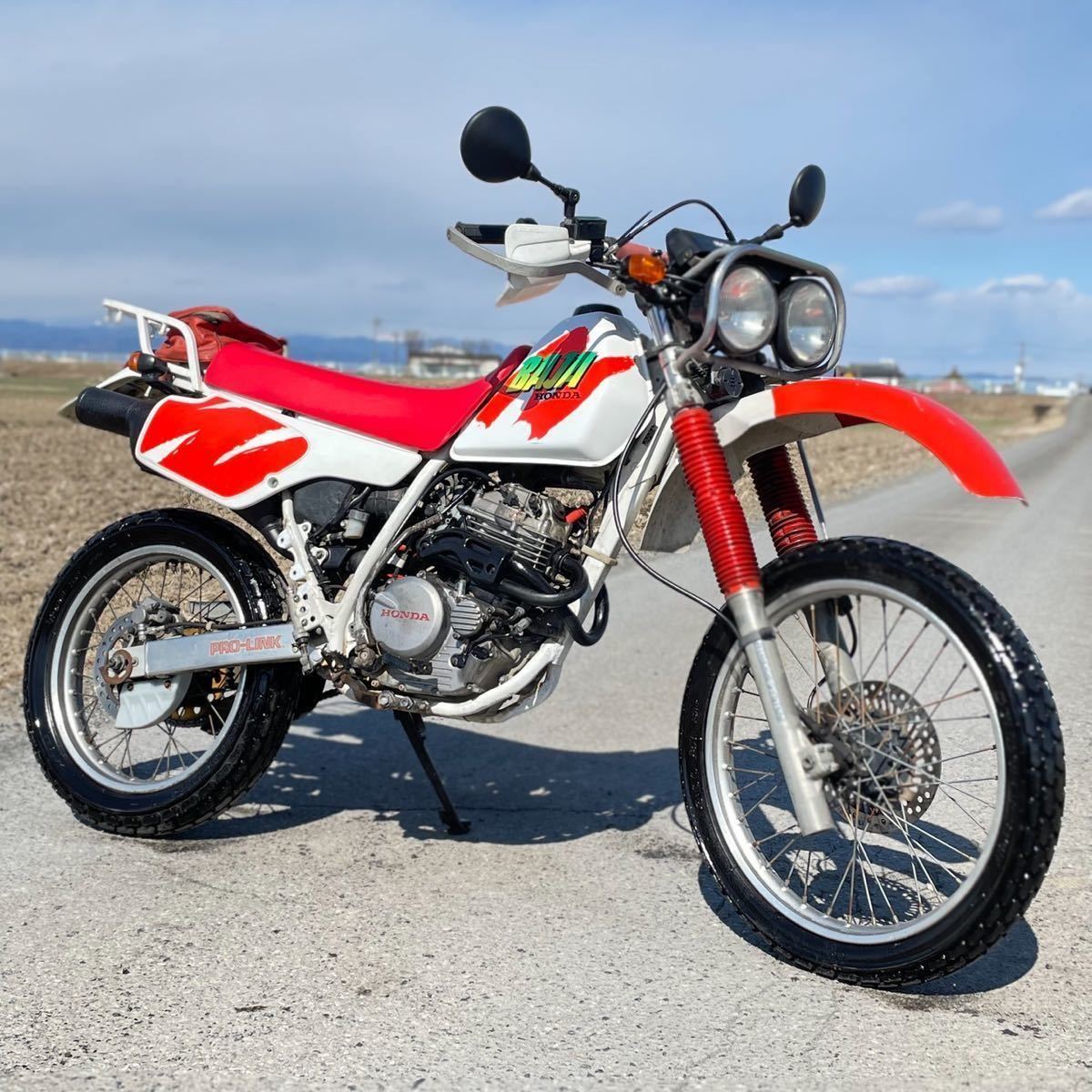 【やや傷や汚れあり】XLR BAJA-2 バハ 250 ホンダ MD22 実働 書類付 検）キャンプ ツーリング オフロード 125 200 XL SL XR FTR TW XT の落札情報 ...