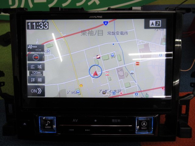 【目立った傷や汚れなし】★2383AMZ アルパイン BIG X プレミアム EX10-VE-B 30ヴェルファイア 専用 SDHCナビ DVD CD Bluetooth 4×4地デジ USB ...