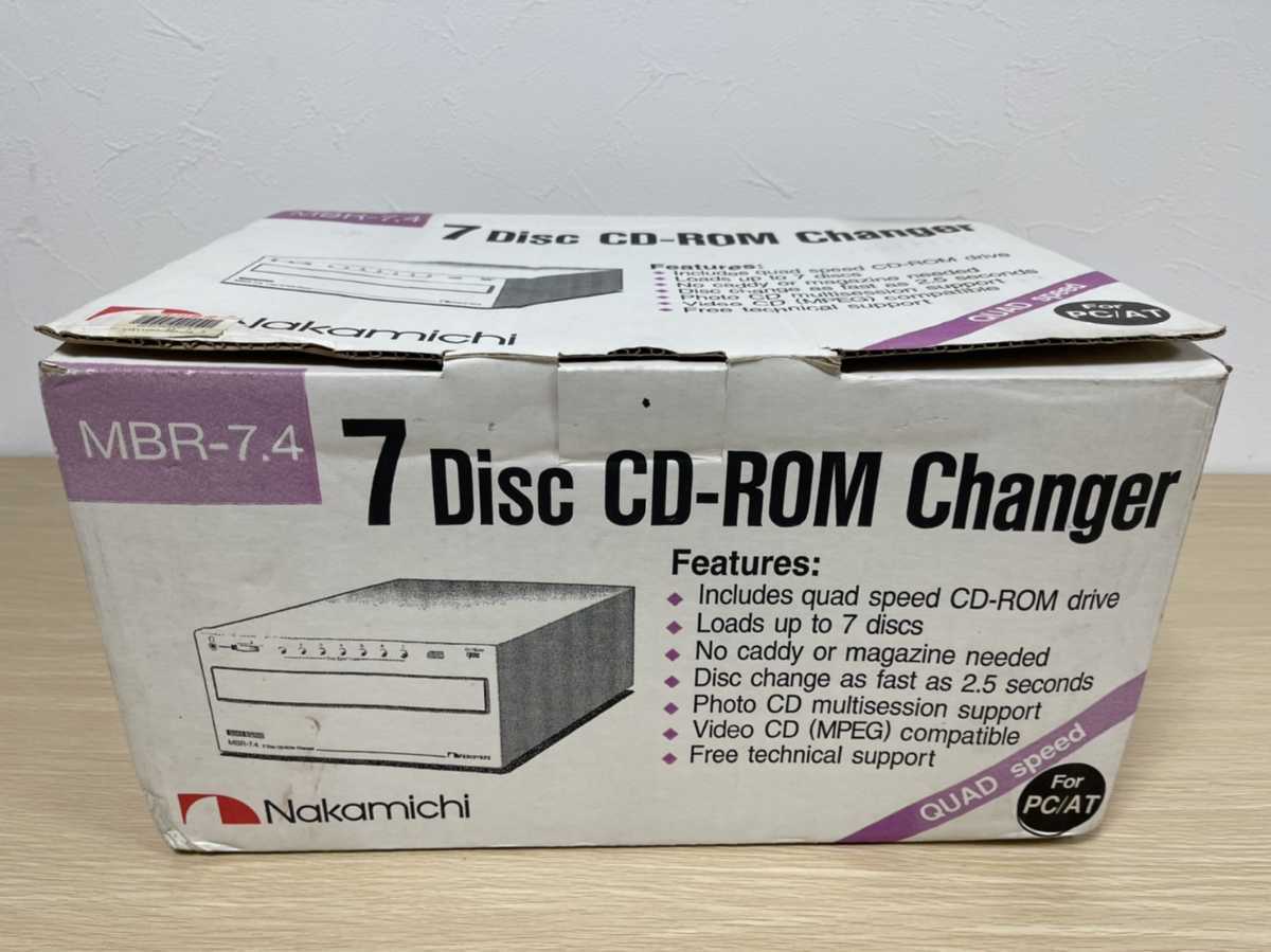 【未使用】【未使用ですがジャンク出品】 nakamichi ナカミチ MBR-7.4 Disc CD-ROM Changer CDチェンジャー ...
