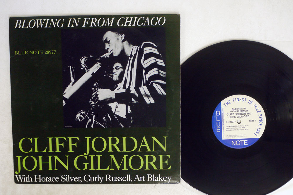 【目立った傷や汚れなし】米 CLIFF JORDAN,JOHN GILMORE/BLOWING IN FROM CHICAGO/BLUE ...