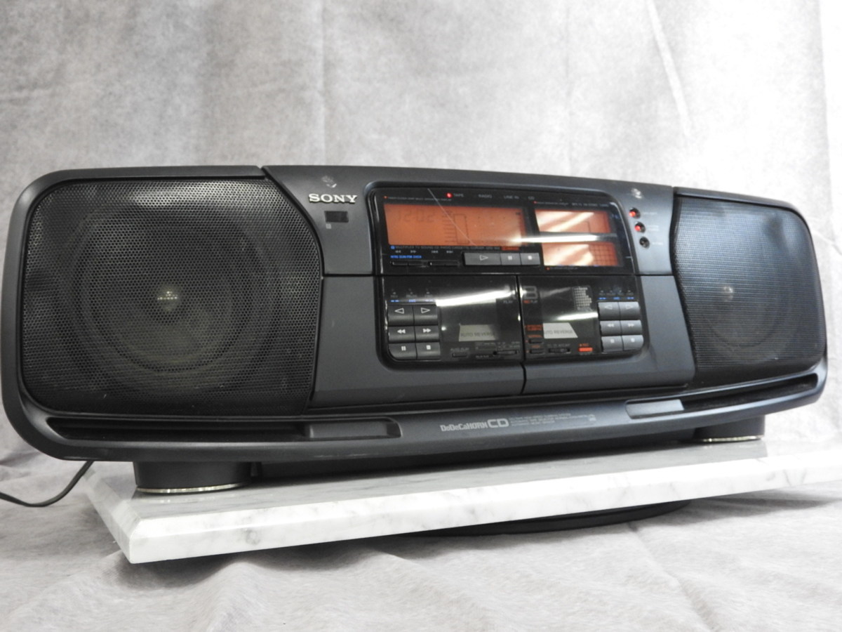 【傷や汚れあり】☆ SONY ソニー CFD-900 ドデカホーン CD ラジカセ ☆ジャンク☆の落札情報詳細 - ヤフオク落札価格検索 オークフリー