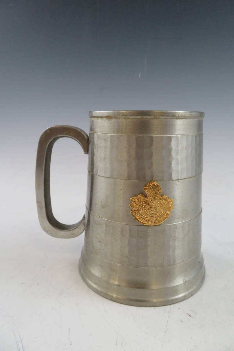【傷や汚れあり】【超希少★当時物】ORCHIO PEWTER ピューター ジョッキ ビアジョッキ 錫製 97％錫 コレクション インテリア ...